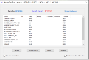 NimbleDataPro – Live Data of NSE (Futures, Equity, Currency) and MCX in ...